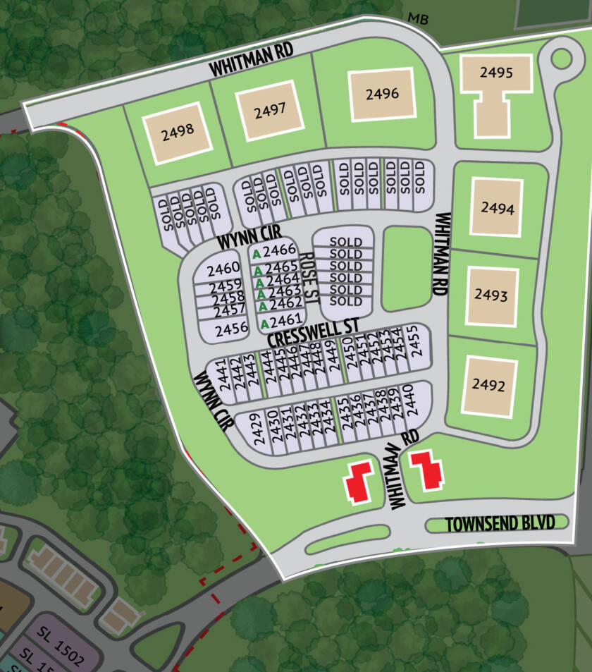 Homes - Westhaven. Franklin Tennessee